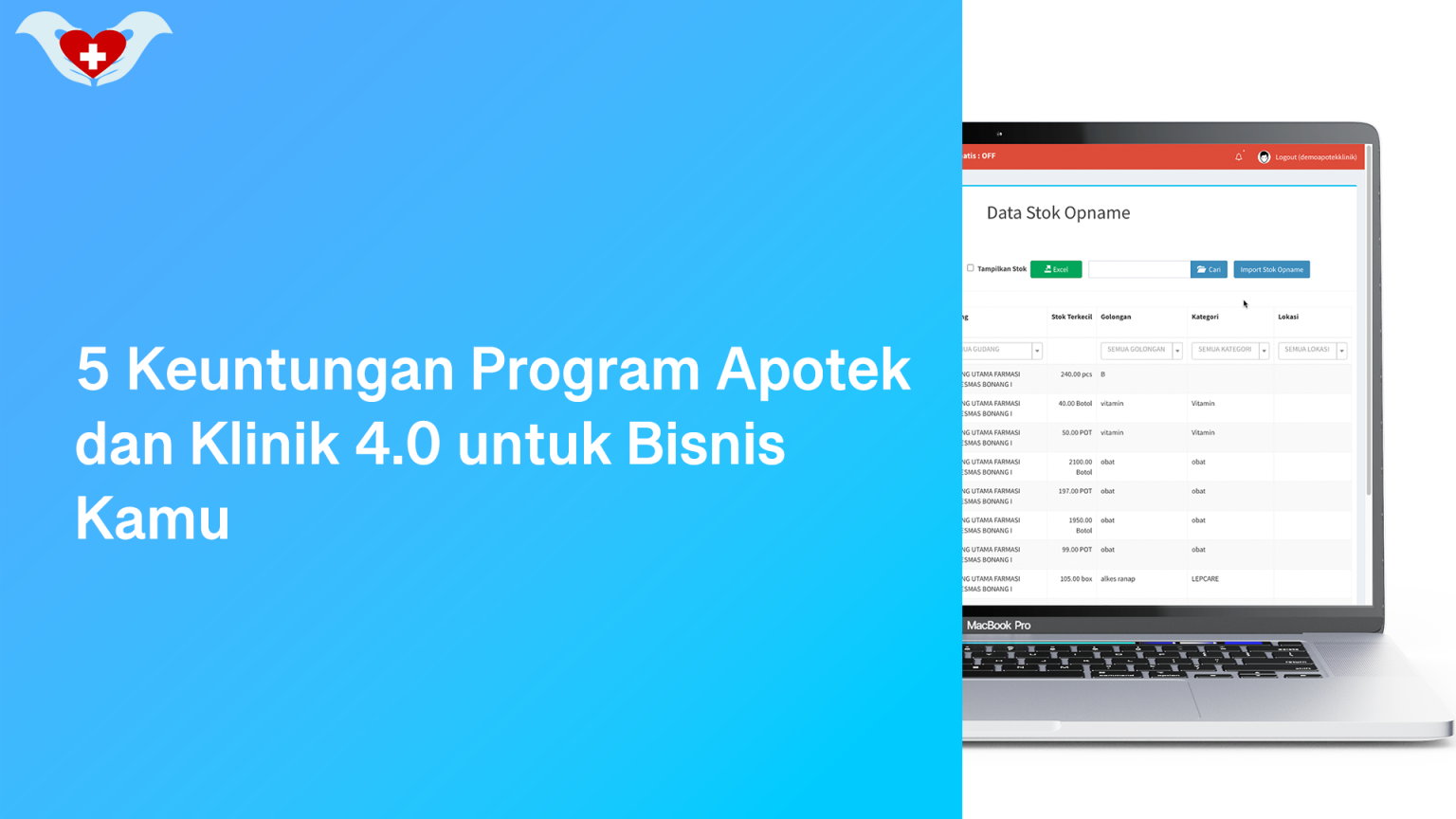 5 Keuntungan Program Apotek dan Klinik 4.0 untuk Bisnis Kamu